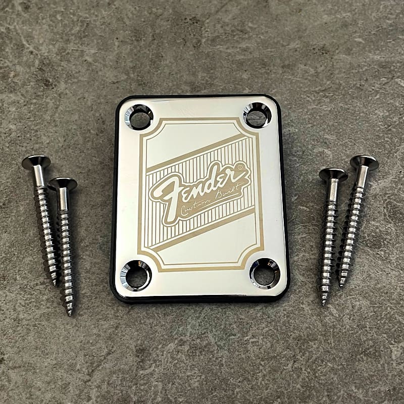 Custom Strat Neck Plate | Standard Neck Plate | Falkonguitars