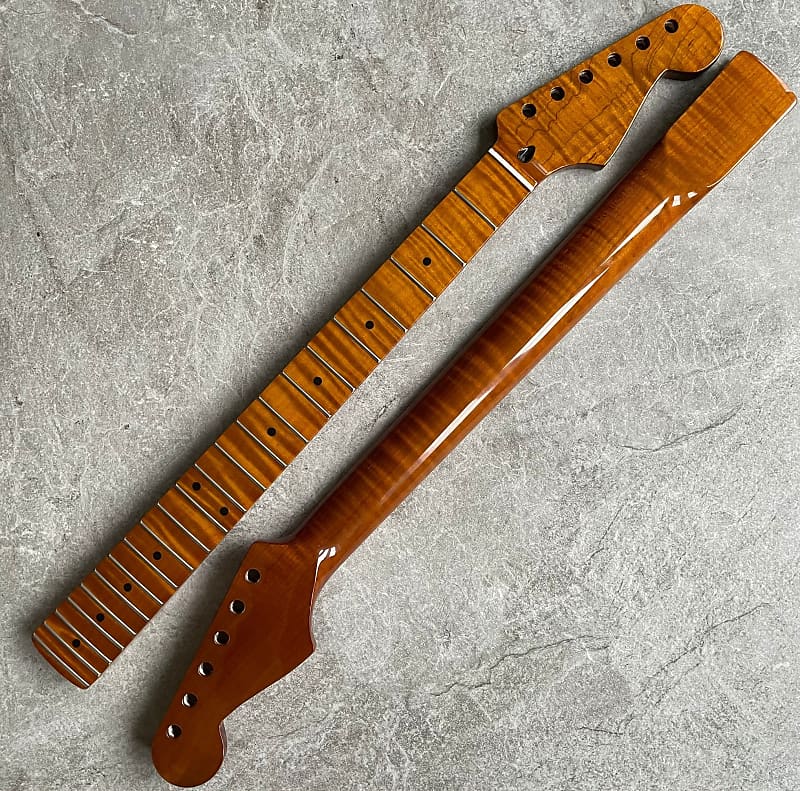 Strat Guitar Neck | Roasted Strat Guitar Neck | Falkonguitars